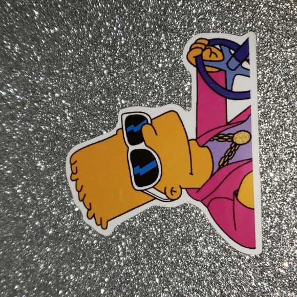 Simpsons | Design | The Simpsons Waterproof Sticker Bart | Poshmark